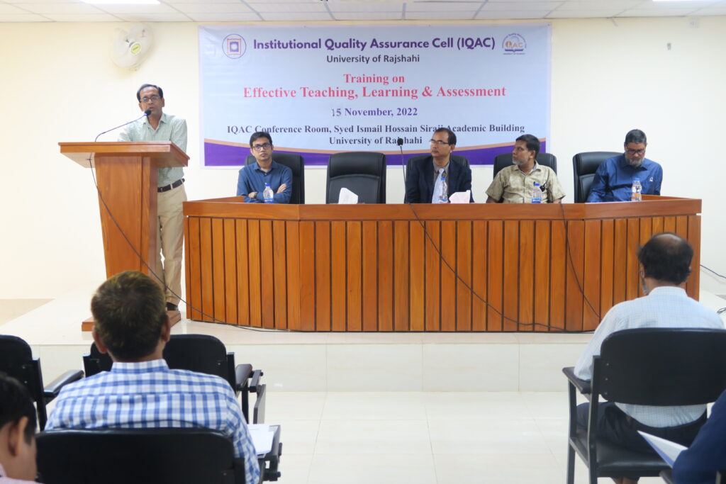 Training On Effective Teaching Learning Assessment Institutional